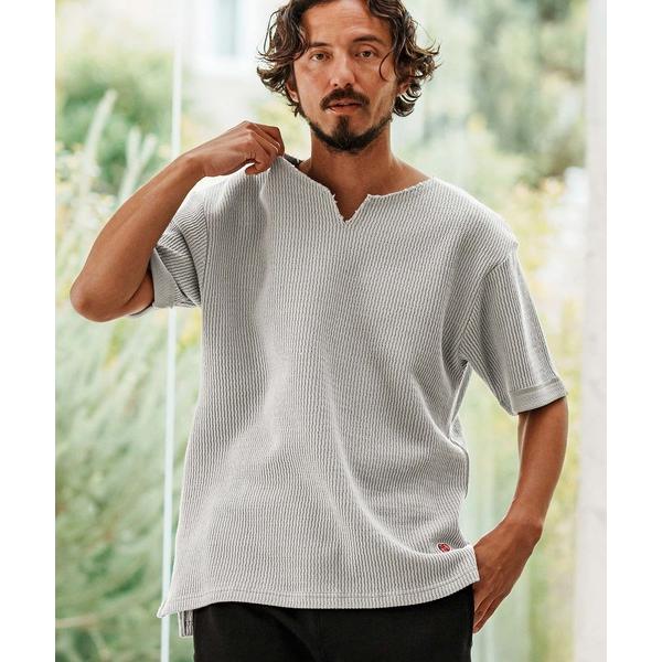 参考価格：16，500円発売時期：2025年01月コンディション：A（使用感なし）数回使用した程度で使用感が感じられないアイテム参考商品名：ms5946- ridge knitting short sleeve cut＆sew with h...