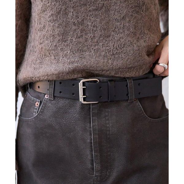 『セール実施中』ZOZO問い合わせ番号:99829011ショップ:RIVE DROITE，リヴドロワブランド:RIVE DROITE，リヴドロワ商品名:【MONN.:.(モン)】ダブルピンバックルベルトカテゴリ:ファッション雑貨>ベル...