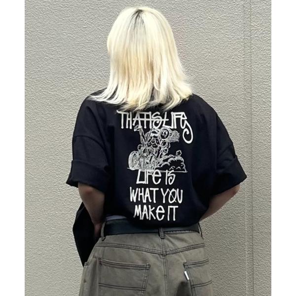 『セール実施中』参考価格：6，490円発売時期：2023年08月コンディション：B（目立つ使用感なし）使用感が少ない、または気にならないアイテム全体的：色あせ参考商品名：HEAVY WEIGHT 6.8oz BIKER LOGO TEE バ...