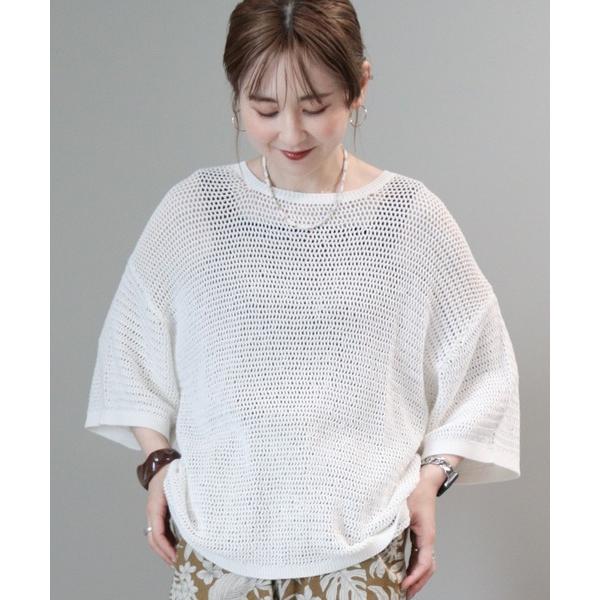 『セール実施中』参考価格：2，791円発売時期：2024年05月コンディション：A（使用感なし）数回使用した程度で使用感が感じられないアイテム参考商品名：透かし編み半袖ニットプルオーバー参考品番：HA42L2C0300【商品に関する注意事項...