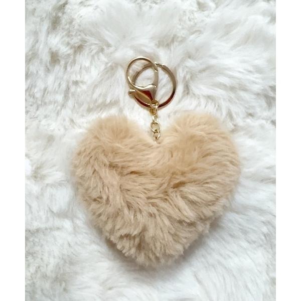 『タイムセール実施中』ZOZO問い合わせ番号:99859261ショップ:Ada.，エイダブランド:shoppinggo，ショッピングゴー商品名:ファーチャーム ハート キーホルダー バッグチャーム キーリング フェイクファー ミニチャーム ...