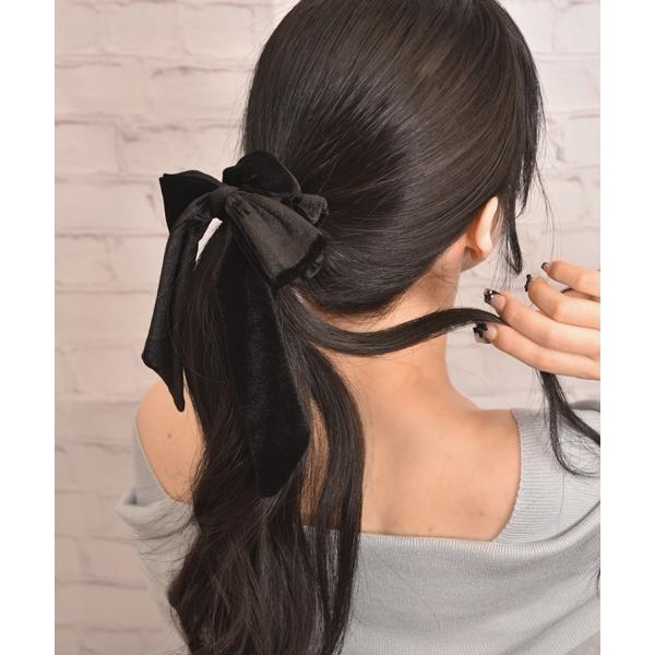 『セール実施中』ZOZO問い合わせ番号:99859297ショップ:Mayree，メイリーブランド:Mayree，メイリー商品名:【float】ベロア 光沢 リボン シュシュ【9色展開/二次会/クリスマス/女子会】カテゴリ:ヘアアクセサリー&...
