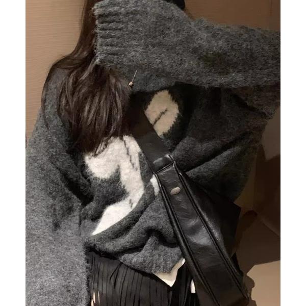 『タイムセール実施中』ZOZO問い合わせ番号:99859441ショップ:ABITOKYO，アビトーキョーブランド:Diosfront，ディオスフロント，ABITOKYO，アビトーキョー商品名:フロントリボンジャガードニットプルオーバーカテゴ...