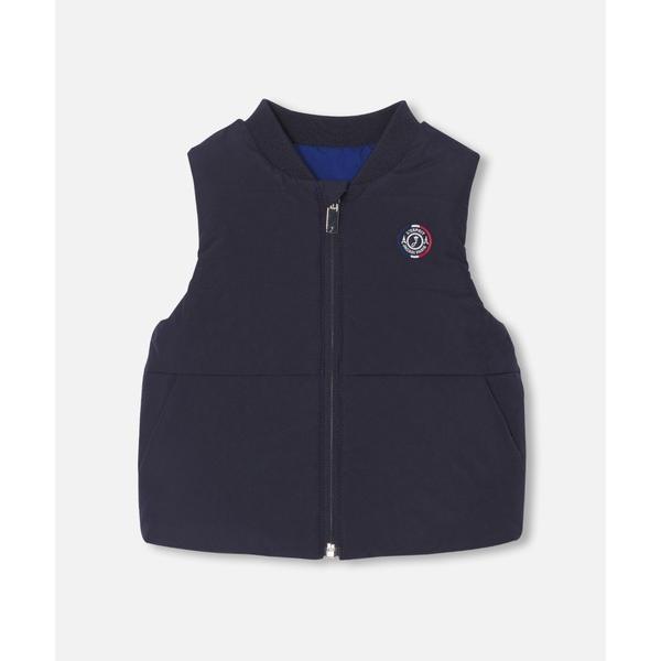 『セール実施中』ZOZO問い合わせ番号:99859696ショップ:jacadi，ジャカディブランド:jacadi，ジャカディ商品名:リバーシブル中綿入りベストカテゴリ:ジャケット/アウター>ダウンベストブランド品番:360365324...