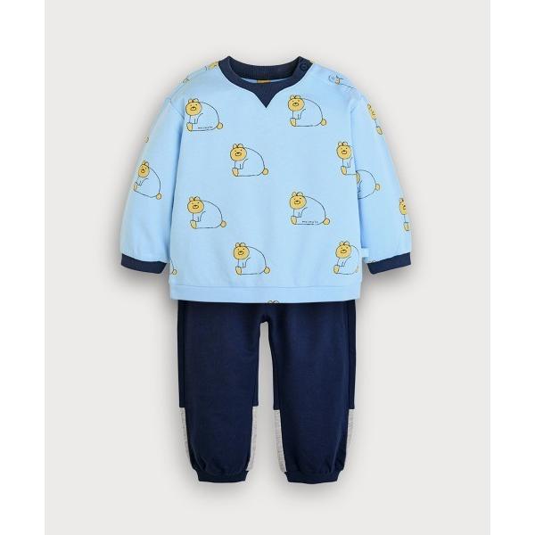 『セール実施中』ZOZO問い合わせ番号:99859929ショップ:moimoln，モイモルンブランド:moimoln，モイモルン商品名:【セットアップ】アニマル長袖トップス＆パンツカテゴリ:ジャケット/アウター>セットアップブランド品...