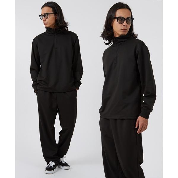 『タイムセール実施中』ZOZO問い合わせ番号:99860165ショップ:improves，インプローブスブランド:improves，インプローブス商品名:スムース 裏毛 ハーフジップ トレーナー ＆ ジョガーパンツ セットアップカテゴリ:ト...