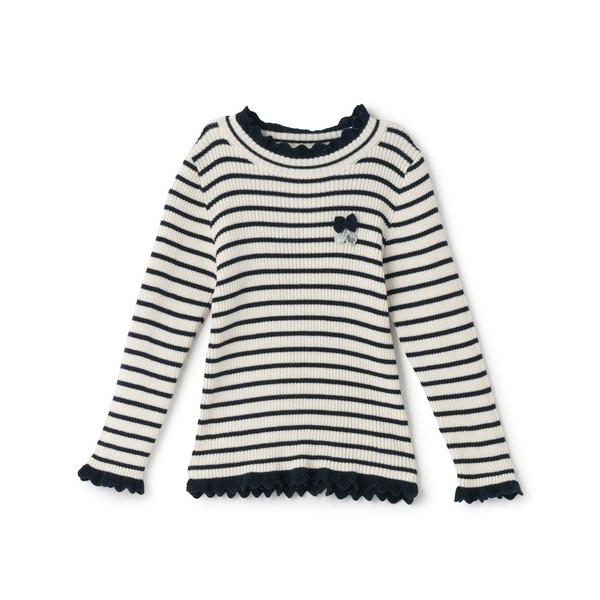 『セール実施中』ZOZO問い合わせ番号:99860746ショップ:KP，ケーピーブランド:KP，ケーピー商品名:リブタートル ボーダーカテゴリ:トップス>ニット/セーターブランド品番:2154202素材:綿100%原産国:中国カラー:...