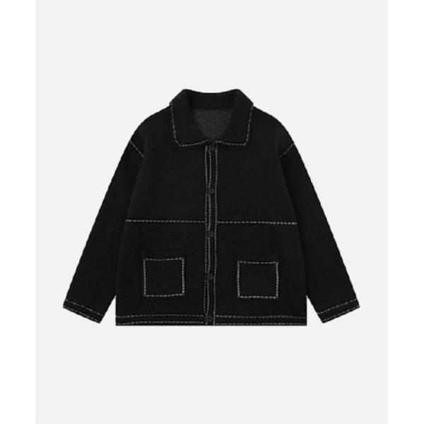 ZOZO問い合わせ番号:99861851ショップ:P L U M STORE，プラム ストアブランド:U:UME，ユーム商品名:Lapel Piping Cardiganカテゴリ:トップス>カーディガン/ボレロブランド品番:C2510...