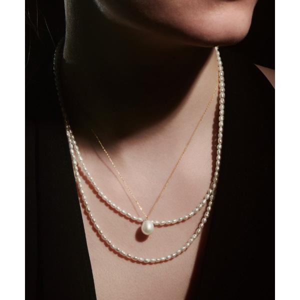 ZOZO問い合わせ番号:99861908ショップ:H.O.V，フォブブランド:les bonbon，ルボンボン商品名:【les bonbon】blanc pearl leeway necklace/ブラン パール リーウェイ ネックレスカテ...