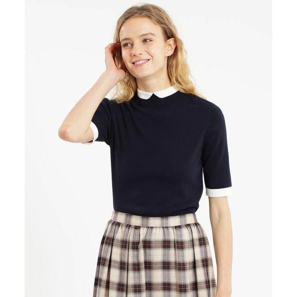 『タイムセール実施中』参考価格：17，600円発売時期：2022年07月コンディション：A（使用感なし）数回使用した程度で使用感が感じられないアイテム参考商品名：Cleric Collar Knit　プルオーバー参考品番：H5N52801_...