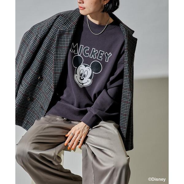 『セール実施中』ZOZO問い合わせ番号:99893026ショップ:FREAK'S STORE，フリークスストアブランド:FREAK'S STORE，フリークスストア商品名:【MICKEY MOUSE】モノクロプリントスウェット /ミッキーマ...