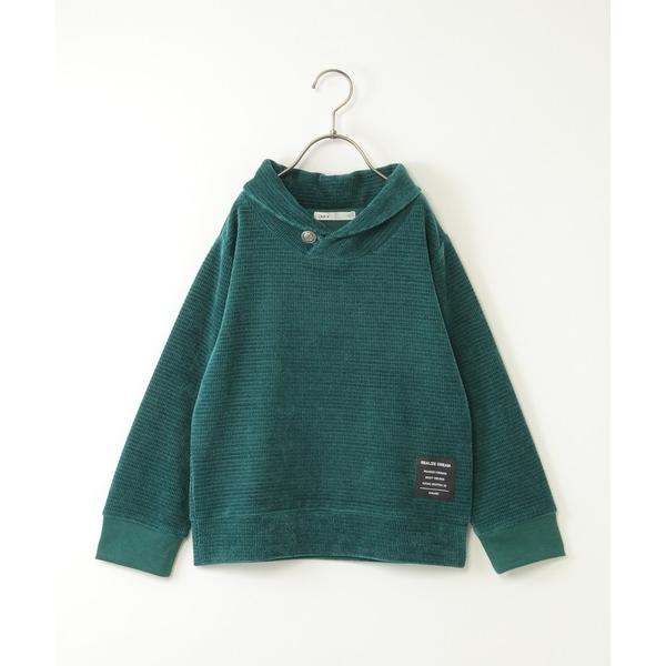 ZOZO問い合わせ番号:99897520ショップ:ikka LOUNGE，イッカラウンジブランド:ikka，イッカ商品名:カットモールコンチョショール襟プルオーバー（120~160cm）カテゴリ:トップス>スウェットブランド品番:13...