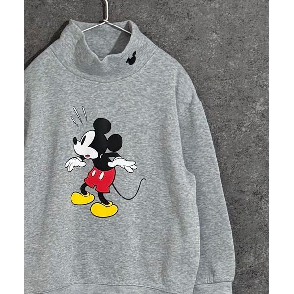 『タイムセール実施中』ZOZO問い合わせ番号:99898054ショップ:Joynt，ジョイントブランド:Disney，ディズニー商品名:【Disney/ディズニー】MICKEY ミッキーマウス 裏起毛 オーバーサイズ ハイネックトレーナーカ...