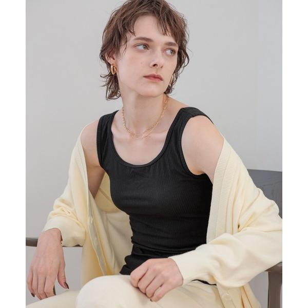 『セール実施中』※このアイテムは返品・交換対象外商品です。ZOZO問い合わせ番号:99898208ショップ:BAYFLOW，ベイフローブランド:bijorie，ビジュリィ商品名:【bijorie】吸湿発熱／カップ付き リブタンク／NEW B...