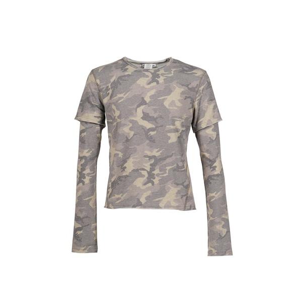 ZOZO問い合わせ番号:99898339ショップ:NUBIAN，ヌビアンブランド:Jaded London，ジェイデッドロンドン商品名:CAMO DOUBLE LAYER MIST LSカテゴリ:トップス>Tシャツ/カットソーブランド...