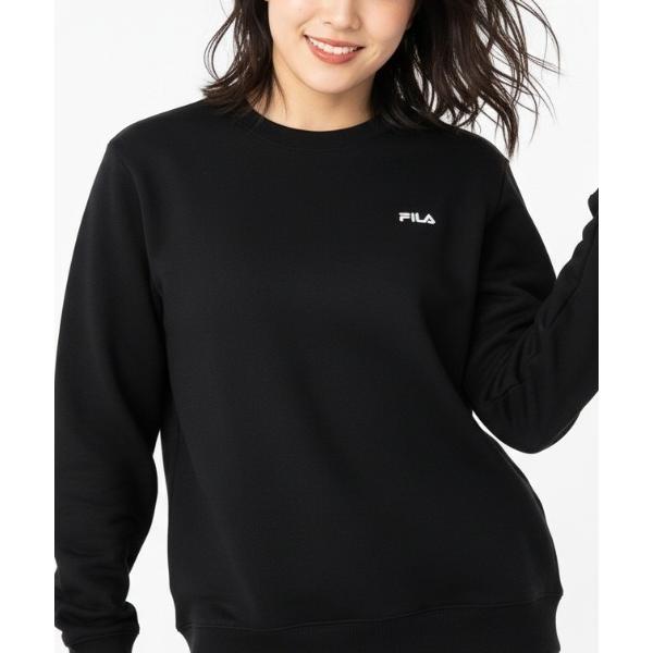 『セール実施中』ZOZO問い合わせ番号:99898700ショップ:FILA，フィラブランド:FILA，フィラ商品名:ONE-POINT CREW NECK SHIRTSカテゴリ:トップス>スウェットブランド品番:FM25FP064素材...