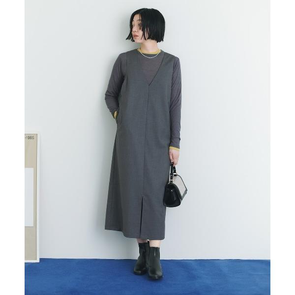 ZOZO問い合わせ番号:99899833ショップ:FELISSIMO，フェリシモブランド:THREE FIFTY STANDARD，スリーフィフティースタンダード商品名:ＴＨＲＥＥ　ＦＩＦＴＹ　ＳＴＡＮＤＡＲＤ　ウールライクなＶネックジャン...