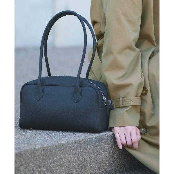 ZOZO問い合わせ番号:99899842ショップ:FELISSIMO，フェリシモブランド:THREE FIFTY STANDARD，スリーフィフティースタンダード商品名:ＴＨＲＥＥ　ＦＩＦＴＹ　ＳＴＡＮＤＡＲＤ　レザーのワイドボストン〈ブラ...