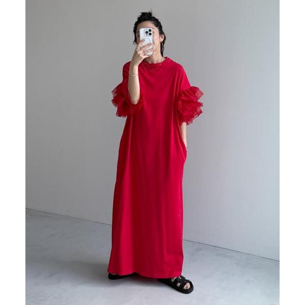 『セール実施中』参考価格：5，980円発売時期：2025年07月コンディション：B（目立つ使用感なし）使用感が少ない、または気にならないアイテム前身頃：汚れ参考商品名：cheer frill one piece / ドッキングチアーフリルワ...