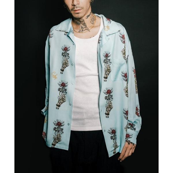 ZOZO問い合わせ番号:99917306ショップ:Subciety，サブサエティブランド:Subciety，サブサエティ商品名:Spider lily aloha shirtカテゴリ:トップス>シャツ/ブラウスブランド品番:152-2...