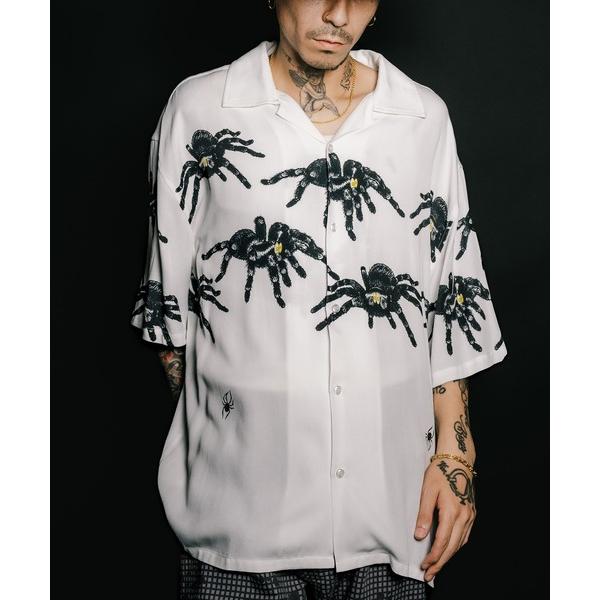『タイムセール実施中』ZOZO問い合わせ番号:99917341ショップ:Subciety，サブサエティブランド:Subciety，サブサエティ商品名:Tarantula shirtカテゴリ:トップス>シャツ/ブラウスブランド品番:15...