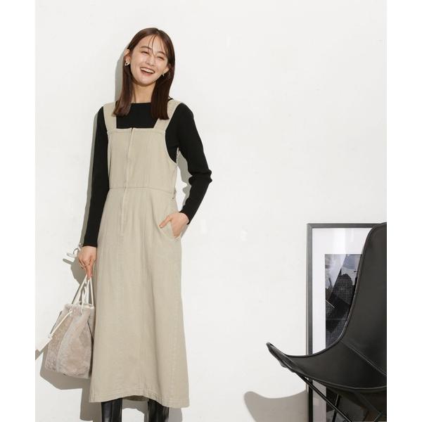 『セール実施中』参考価格：14，300円発売時期：2023年08月コンディション：B（目立つ使用感なし）使用感が少ない、または気にならないアイテム前身頃：汚れ参考商品名：デニムジップアップジャンパースカート参考品番：669-3219318【...