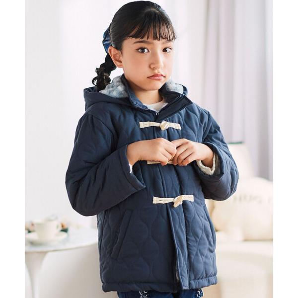 『タイムセール実施中』ZOZO問い合わせ番号:99931550ショップ:BEBE ONLINE STORE，ベベ オンラインストアブランド:SLAP SLIP，スラップスリップ商品名:キルトタフタ×チェックファーダッフルコート(80~130...