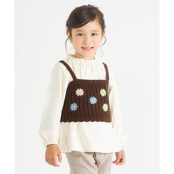 『セール実施中』ZOZO問い合わせ番号:99931712ショップ:F.O.Online Store，エフオーオンラインストアブランド:apres les cours，アプレレクール商品名:【ジュニア対応】ニットビスチェ＆ペプラムインナー2P...