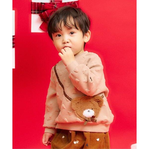 『タイムセール実施中』ZOZO問い合わせ番号:99931714ショップ:F.O.Online Store，エフオーオンラインストアブランド:apres les cours，アプレレクール商品名:tiny bear ポシェット風トレーナーカテ...