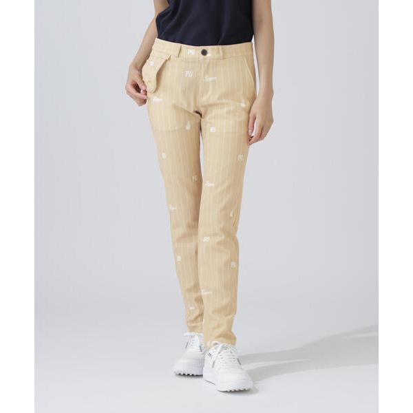 『セール実施中』ZOZO問い合わせ番号:99932023ショップ:the HOUSE，ザハウスブランド:PEARLY GATES，パーリーゲイツ商品名:Peストレッチサッカーパンツ ＜ベースボールロゴ柄＞カテゴリ:パンツ>その他パンツ...