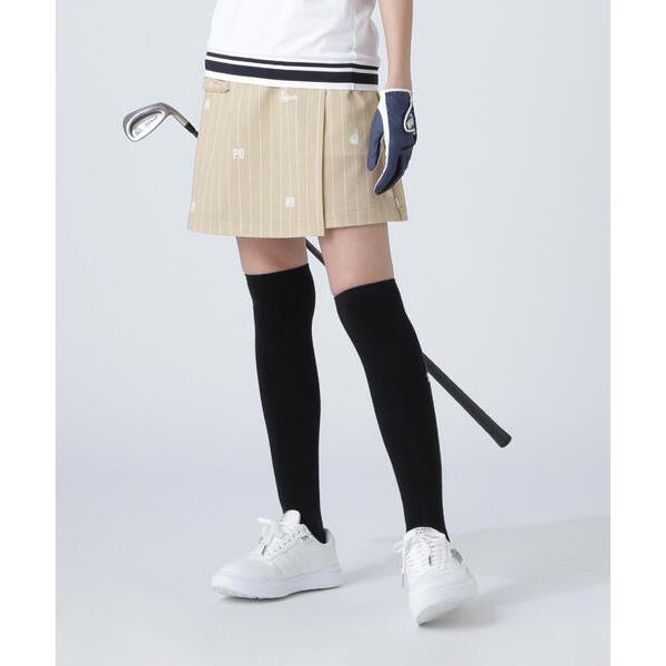 『セール実施中』ZOZO問い合わせ番号:99932034ショップ:the HOUSE，ザハウスブランド:PEARLY GATES，パーリーゲイツ商品名:【PEARLY GATES】Peストレッチサッカースカート ＜ベースボールロゴ柄＞カテゴ...