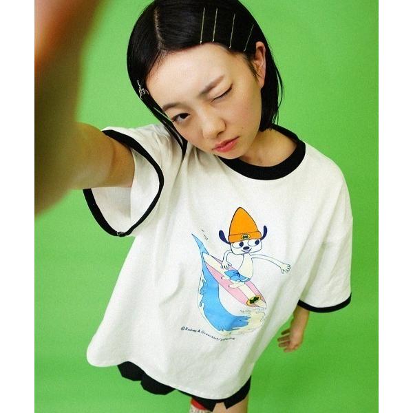 ZOZO問い合わせ番号:99932252ショップ:L.H.P WOMEN，エルエイチピーウィーメンブランド:L.H.P，エルエイチピー商品名:Parappa The Rapper/パラッパラッパー/プリント リンガー半袖 TEEカテゴリ:ト...