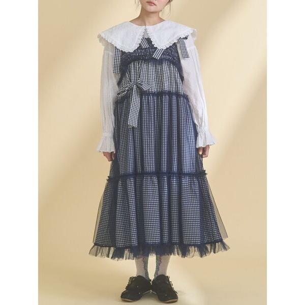 ZOZO問い合わせ番号:99932729ショップ:merry jenny，メリージェニーブランド:merry jenny，メリージェニー商品名:チュールリボンキャミワンピースカテゴリ:ワンピース/ドレス>ワンピースブランド品番:282...