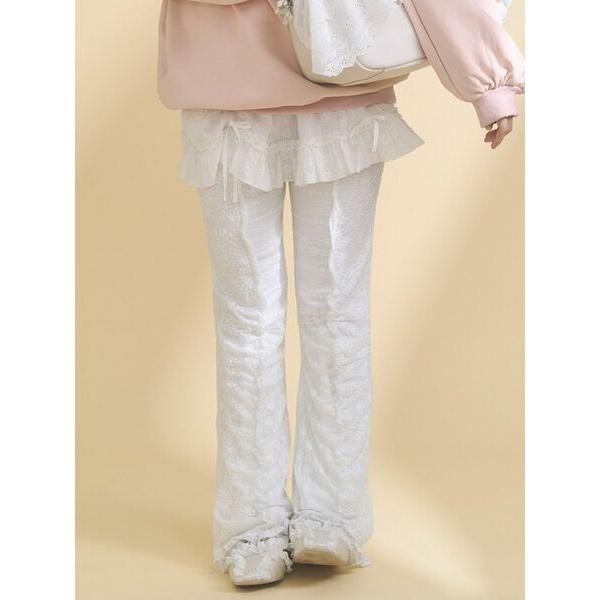 『タイムセール実施中』ZOZO問い合わせ番号:99932730ショップ:merry jenny，メリージェニーブランド:merry jenny，メリージェニー商品名:lace panel pantsカテゴリ:パンツ>その他パンツブラン...