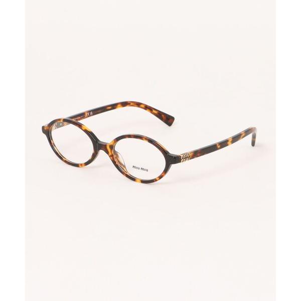 ZOZO問い合わせ番号:99932880ショップ:GLASSMANIA -Tokyo Aoyama-，グラスマニアブランド:miu miu，ミュウミュウ商品名:「miumiu/ミュウミュウ」スクエア メガネ MU01XV VAU1O1カテゴ...