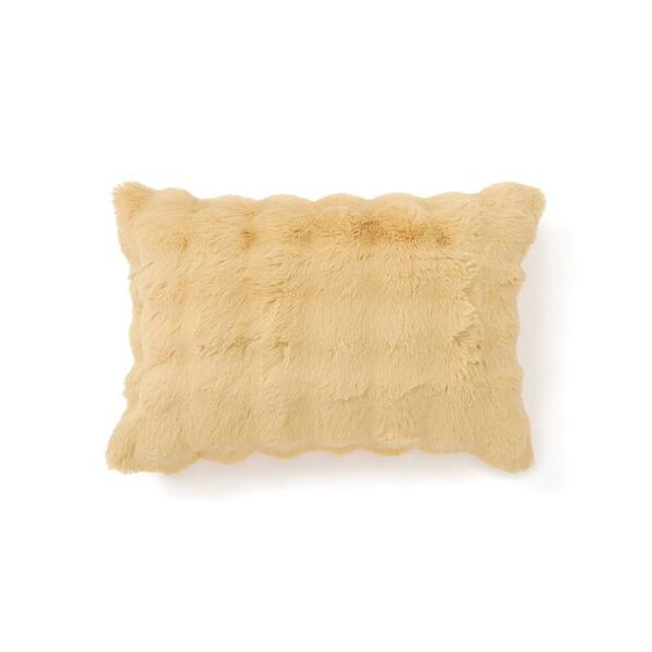 『セール実施中』ZOZO問い合わせ番号:99933399ショップ:Francfranc，フランフランブランド:Francfranc，フランフラン商品名:【WARMY ウォーミー】もふもふ ポコモコファー まくらカバー イエローカテゴリ:イン...