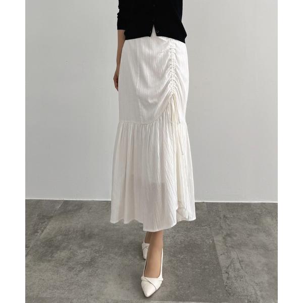 『タイムセール実施中』ZOZO問い合わせ番号:99933721ショップ:JUNOAH，ジュノアブランド:CENEA，セネア商品名:ドロストギャザーフレアスカートカテゴリ:スカート>スカートブランド品番:frne070-096素材:表地...