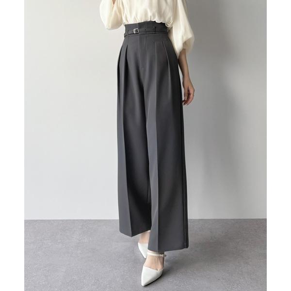 『タイムセール実施中』ZOZO問い合わせ番号:99933732ショップ:JUNOAH，ジュノアブランド:mipiarl，ミピアール商品名:ハイウエストタックスラックスカテゴリ:パンツ>スラックスブランド品番:fryo045-097素材...