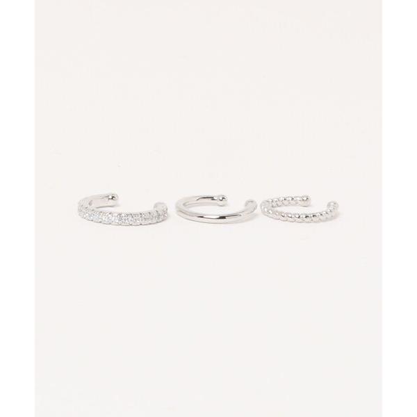 ZOZO問い合わせ番号:99933826ショップ:UP START，アップスタートブランド:WARAIJOGO，ワライジョウゴ，UP START，アップスタート商品名:フープリングイヤカフ3点セット(LEY)カテゴリ:アクセサリー>イ...