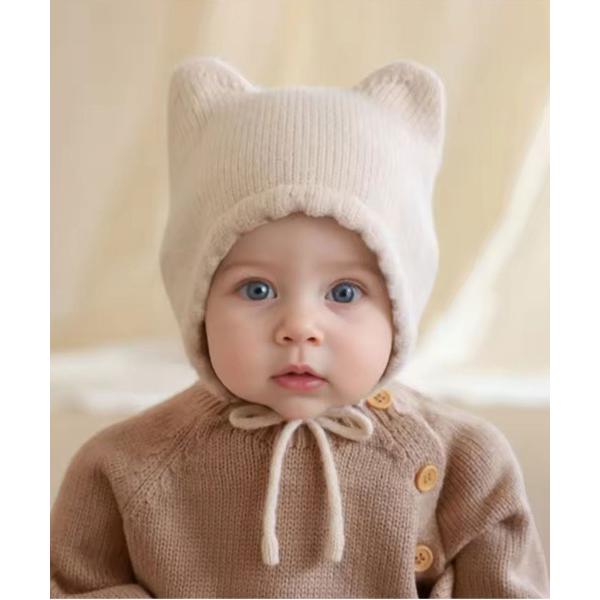 『タイムセール実施中』ZOZO問い合わせ番号:99933967ショップ:RiNc，リンクブランド:Bambin，ボンバン商品名:【 Bambin / ボンバン 】 ネコミミ ニット ボンネットカテゴリ:帽子>ニットキャップ/ビーニーブ...