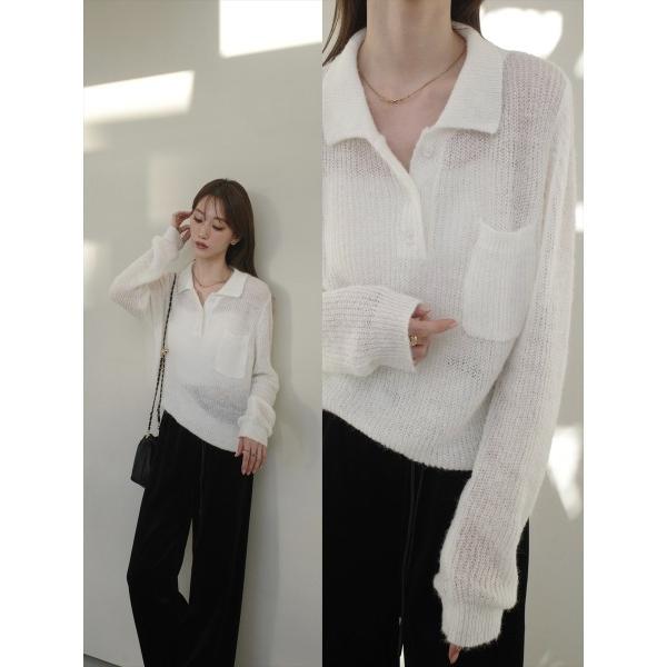 『セール実施中』ZOZO問い合わせ番号:99934653ショップ:A AMEL，エイメルブランド:amel，エイメル，A AMEL，エイメル商品名:シアーモヘアポロニットカテゴリ:トップス>ニット/セーターブランド品番:8225-60...