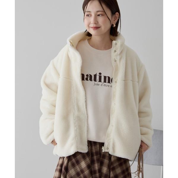 『タイムセール実施中』ZOZO問い合わせ番号:99934888ショップ:AMERICAN HOLIC，アメリカンホリックブランド:AMERICAN HOLIC，アメリカンホリック商品名:スタンドベア風ボアコートカテゴリ:ジャケット/アウター...