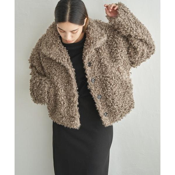 『タイムセール実施中』ZOZO問い合わせ番号:99934905ショップ:notch.，ノッチブランド:notch.，ノッチ商品名:【 notch. by yui 】プードルファージャケットカテゴリ:ジャケット/アウター>ブルゾンブラン...