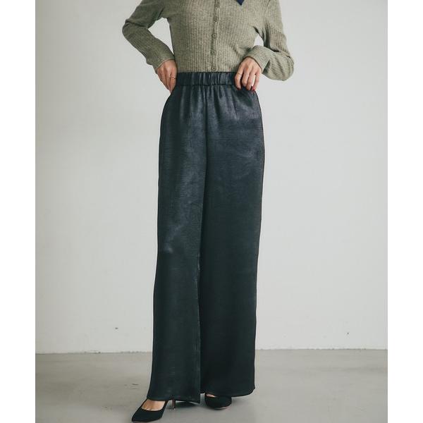 ZOZO問い合わせ番号:99935253ショップ:tocco closet／&amp;. NOSTALGIA，トッコ　クローゼット　／　アンドドットノスタルジアブランド:ARVELLIA，アルベリア商品名:SATIN FLUID PANTS...