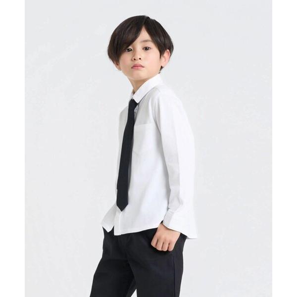 『タイムセール実施中』ZOZO問い合わせ番号:99936131ショップ:COMME CA ISM，コムサイズムブランド:COMME CA ISM，コムサイズム商品名:ネクタイ付き 長袖シャツ (100-130cm)カテゴリ:トップス>...