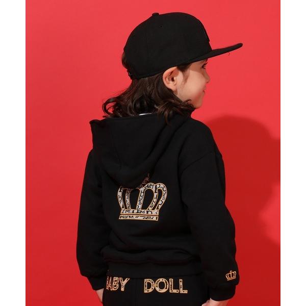 『タイムセール実施中』ZOZO問い合わせ番号:99936158ショップ:BABYDOLL，ベビードールブランド:BABYDOLL，ベビードール商品名:親子お揃い BIGモノグラムジップパーカー 1043Kカテゴリ:トップス>パーカーブ...