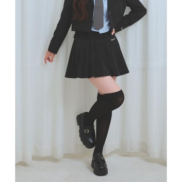 ZOZO問い合わせ番号:99943820ショップ:repipi armario，レピピアルマリオブランド:repipi armario，レピピ アルマリオ，10C REPIPI，ジューシーレピピ商品名:【セレモニー】シャーリングプリーツスカ...