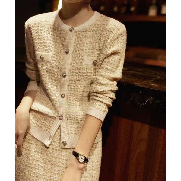 『セール実施中』ZOZO問い合わせ番号:99952221ショップ:FRP，エフアールピーブランド:MAISON DE THERESE，メゾン ド テレーズ，FRP，エフアールピー商品名:ニットジャケットとスカートのセットアップカテゴリ:ジャ...