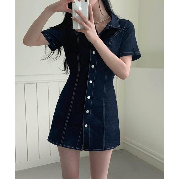 参考価格：5，980円発売時期：2023年03月コンディション：A（使用感なし）数回使用した程度で使用感が感じられないアイテム参考商品名：[BELLIDE MADE] ウエストバンディングデニムワンピース参考品番：bei-23op-001【...