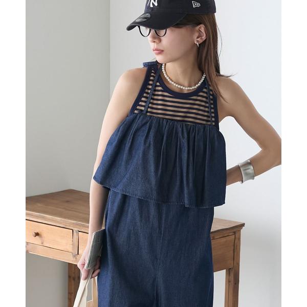 参考価格：5，990円発売時期：2025年03月コンディション：B（目立つ使用感なし）使用感が少ない、または気にならないアイテム内側：毛玉参考商品名：デニムフリルイージーサロペット参考品番：BLEpt1363【商品に関する注意事項】・こちら...